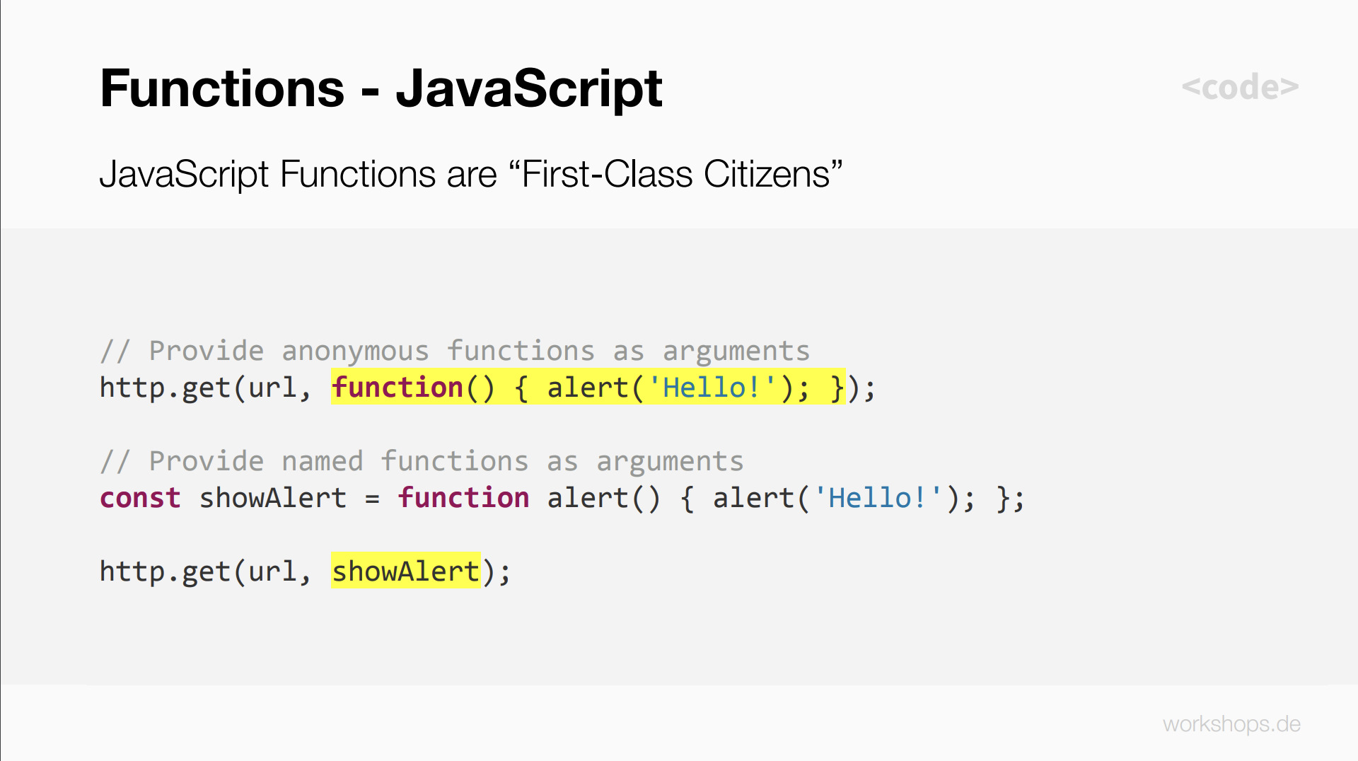 Angular & TypeScript Intensiv-Schulung | workshops.de